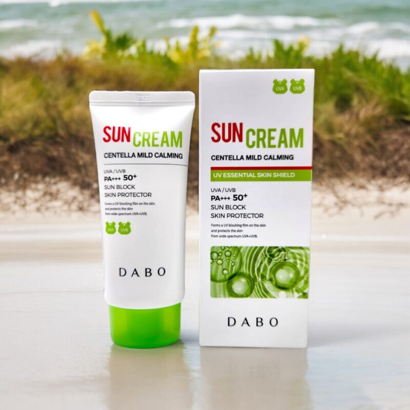 Dabo Centella Mild Calming Sun Cream Spf 50+ PA+++ 50ml ‣ Artsylook